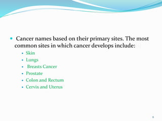 Basic pathophysiology of_cancer_by_fahim | PPTX