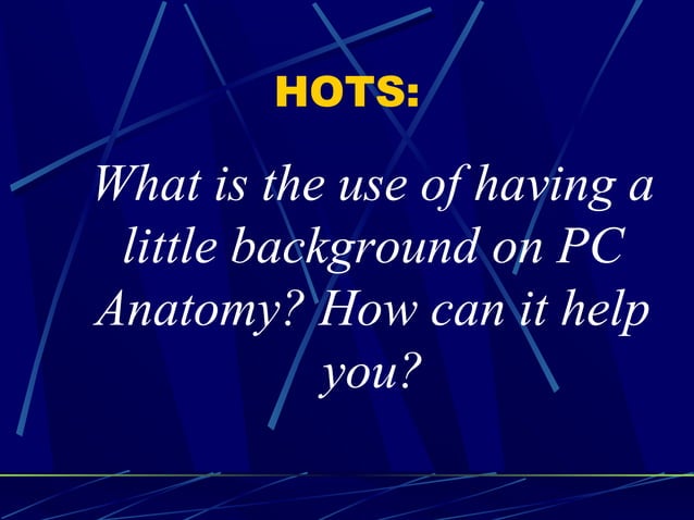 Basic pc anatomy | PPT