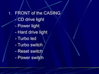Basic pc anatomy | PPT