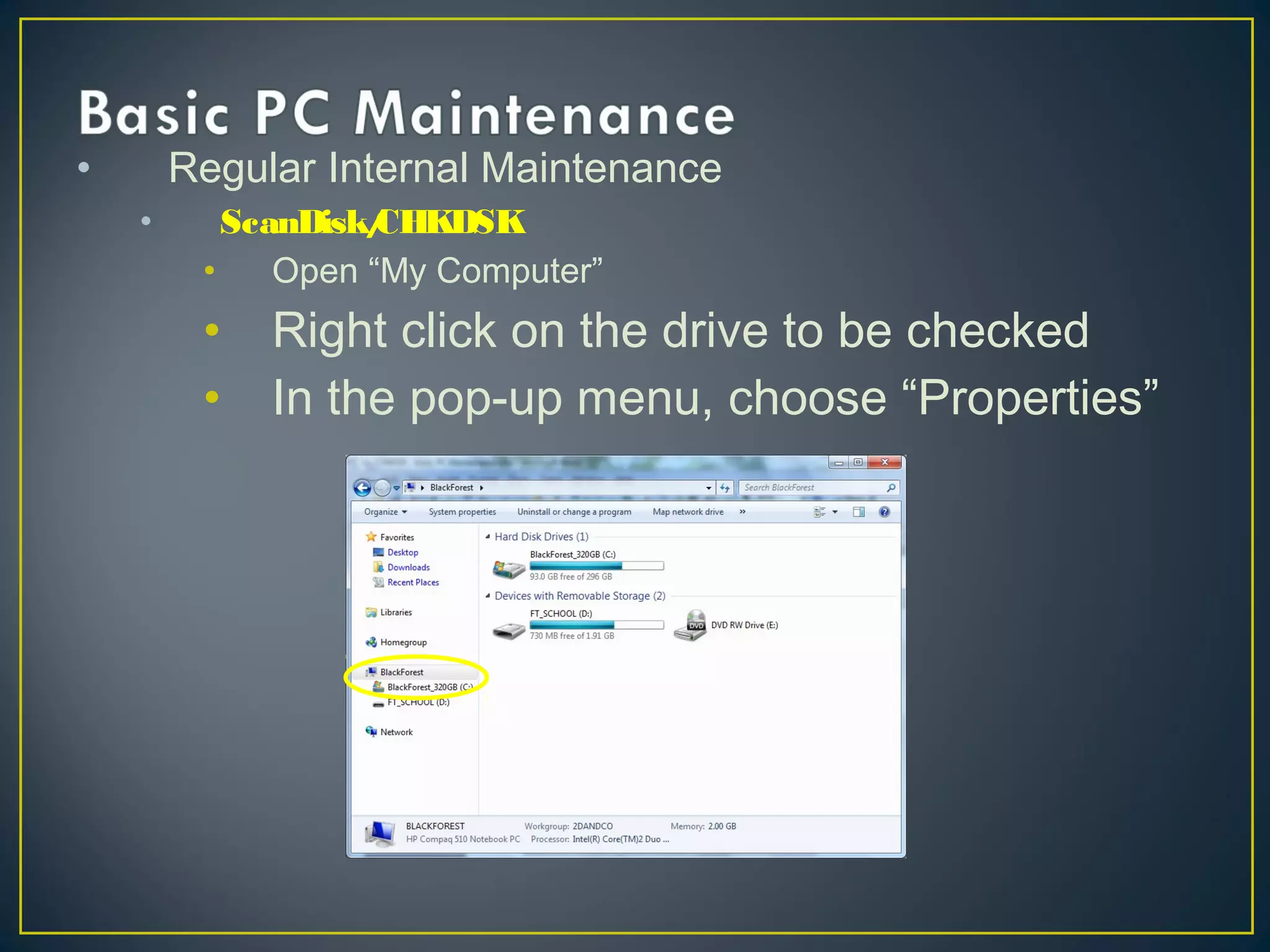 Basic PC maintenance | PPT