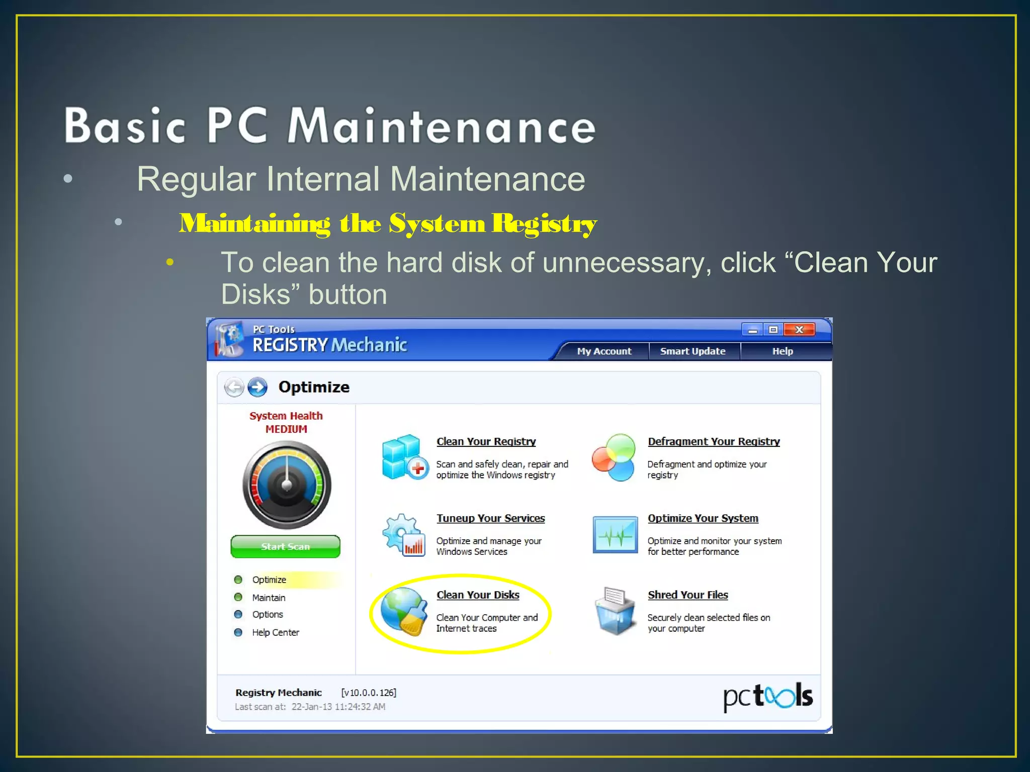 Basic PC maintenance | PPT