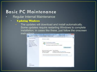 Basic PC maintenance | PPT