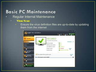Basic PC maintenance | PPT