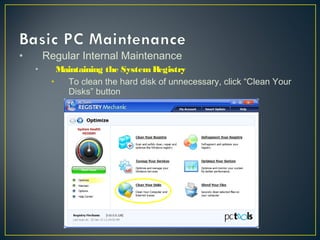 Basic PC maintenance | PPT