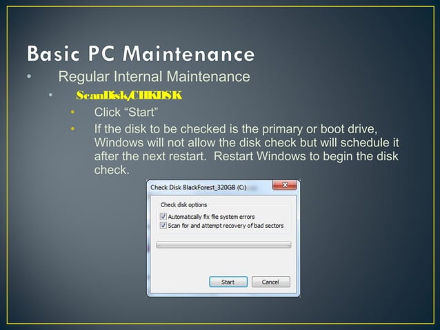 Basic PC maintenance | PPT