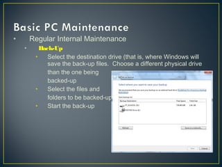 Basic PC maintenance | PPT