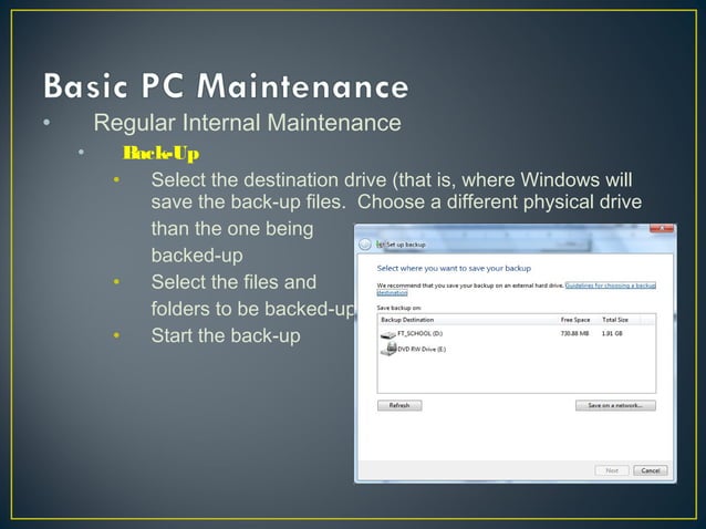 Basic PC maintenance | PPT
