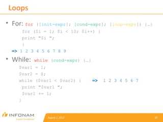 Basic perl programming | PPT