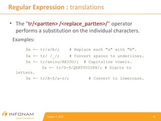 Basic perl programming | PPT