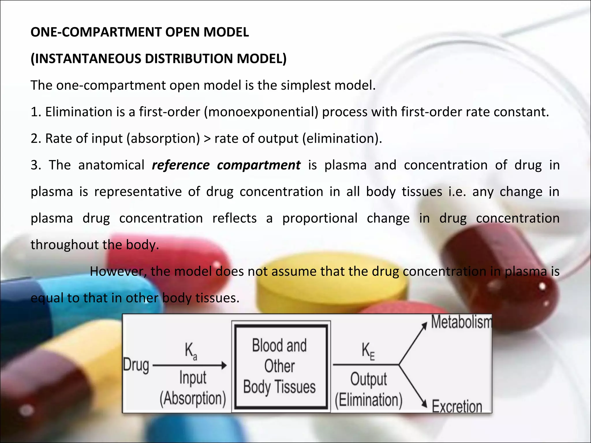 Basic pharmacokinetics and compartment modelling | PPT