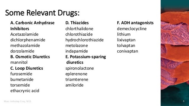 Basic Pharmacology of Diuretics