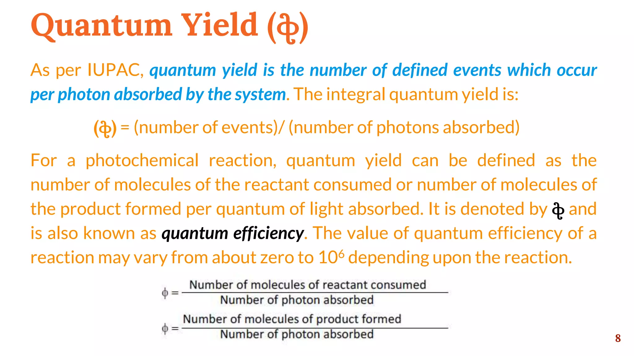 Basic photochemistry | PPTX