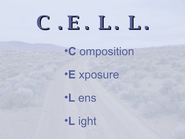 Basic Photography Lesson | PPT