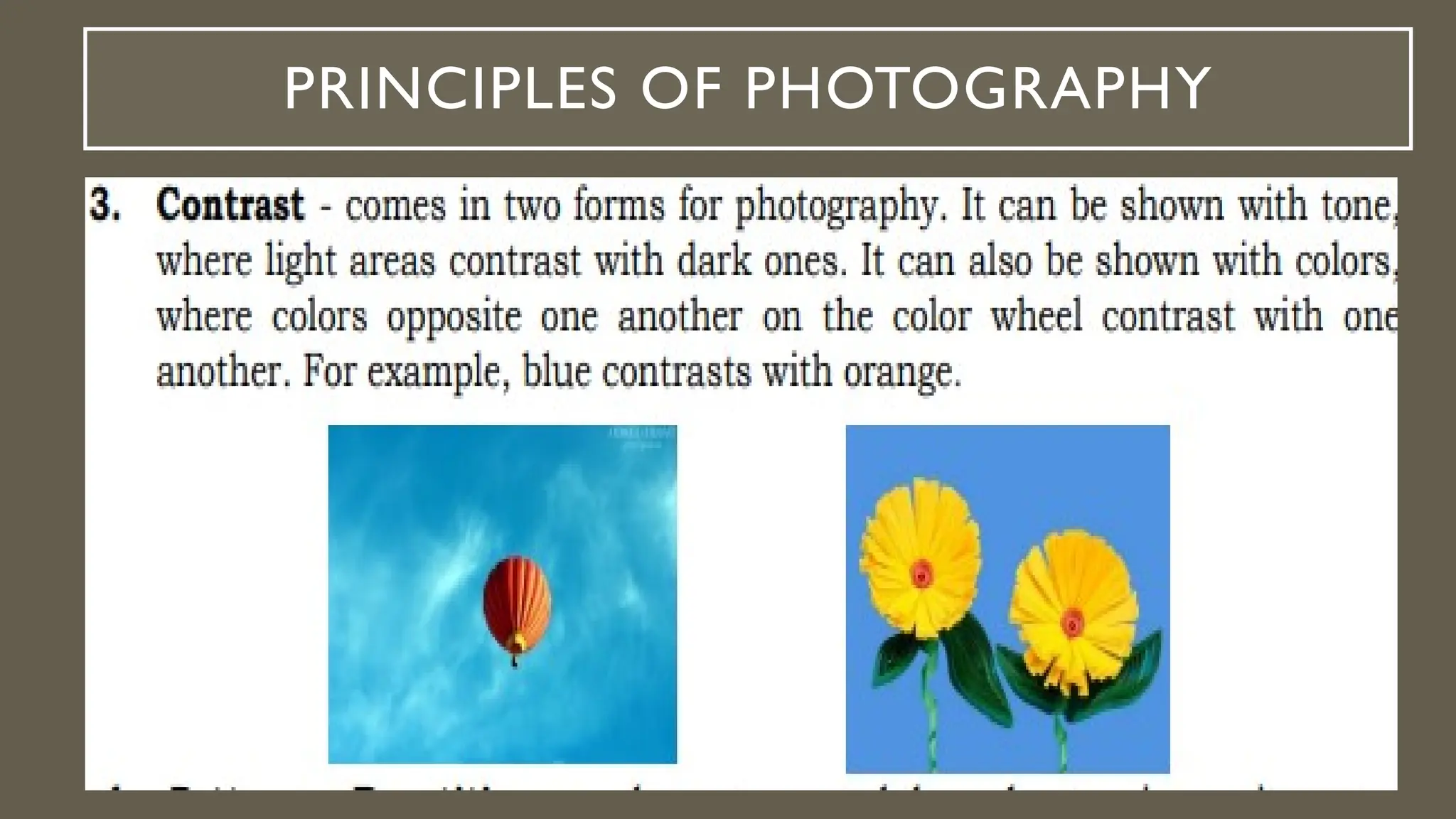 BASIC PHOTOGRAPHY for grade six learners-k to 12 based | PPTX
