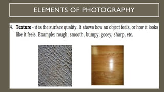 BASIC PHOTOGRAPHY for grade six learners-k to 12 based | PPTX