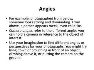 Basic photography composition techniques | PPTX