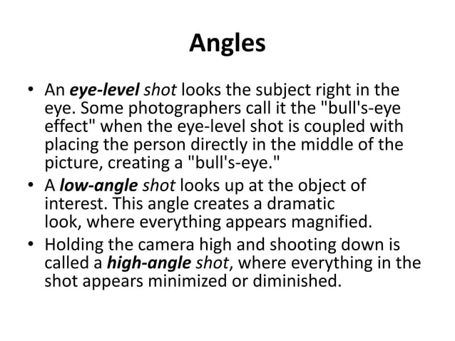 Basic photography composition techniques | PPTX | Cameras and Camcorders | Consumer Electronics