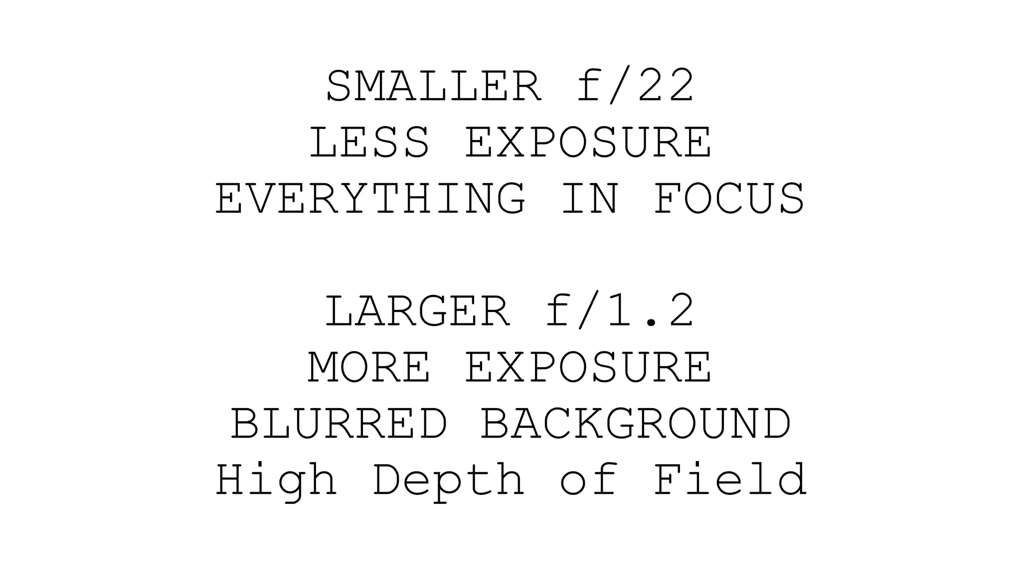 Basic Photography - Exposure Triangle.pptx