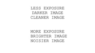 Basic Photography - Exposure Triangle.pptx