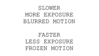 Basic Photography - Exposure Triangle.pptx