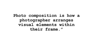 Basic Photography - Exposure Triangle.pptx