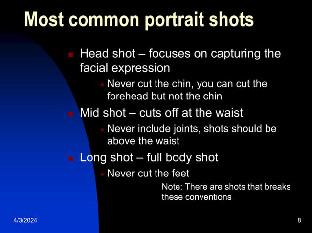 Basic photography and composition ppt for beginners | PPT