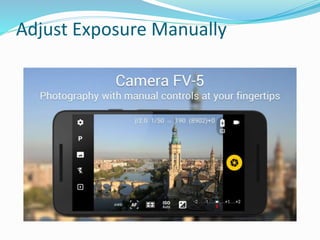 Basic mobile phone photography | PPTX