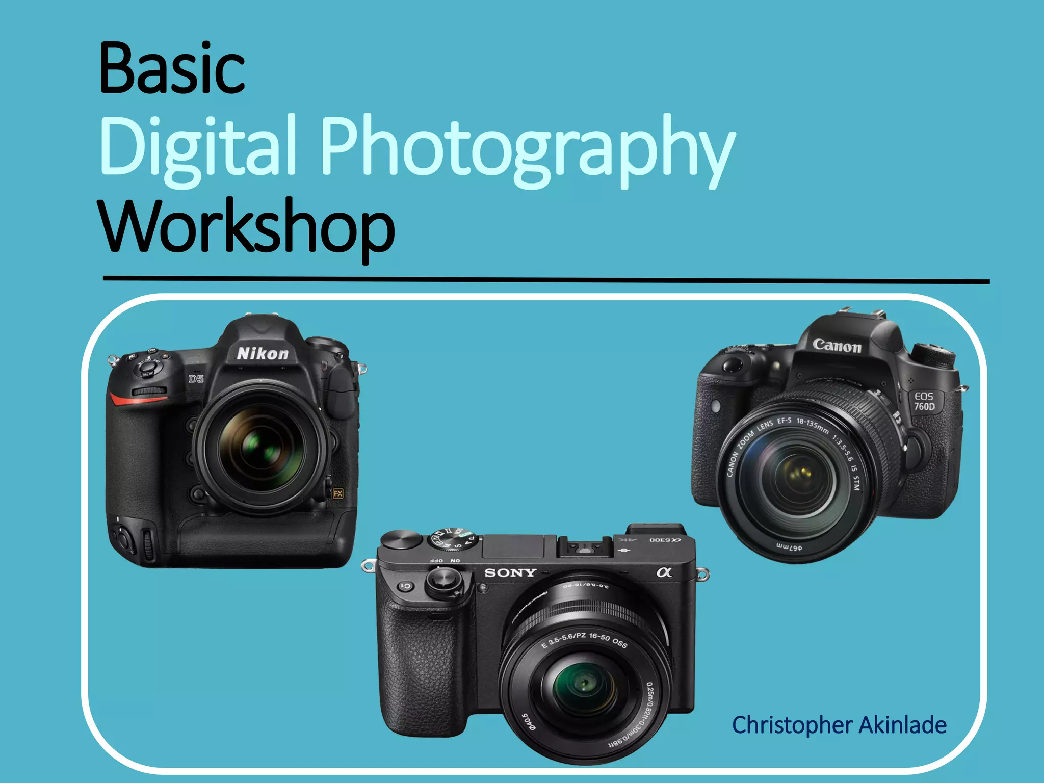 Basic photography workshop | PDF
