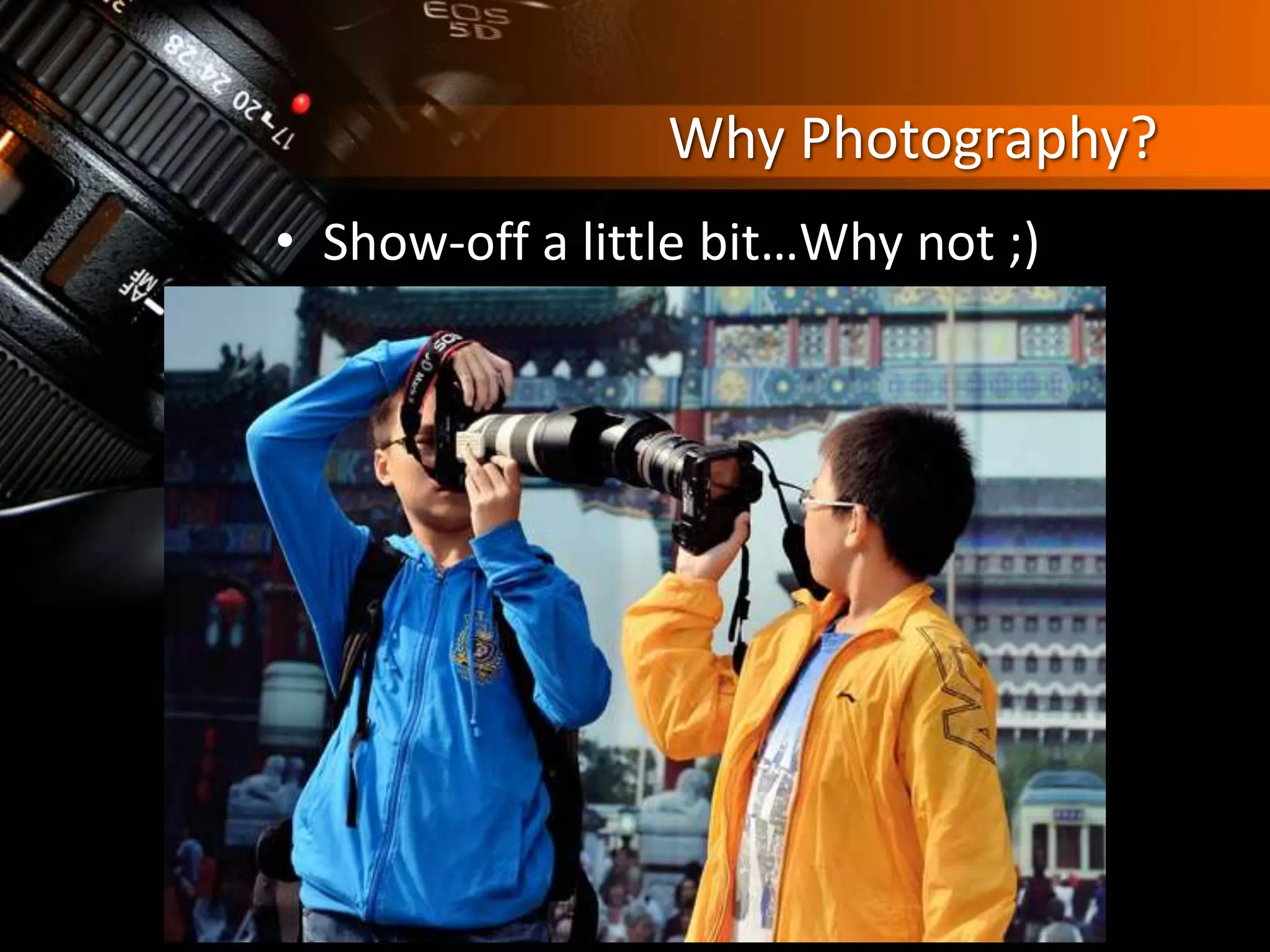 Basic Photography Workshop Presentation | PPTX