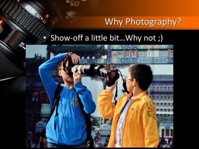 Basic Photography Workshop Presentation | PPTX | Photography | Arts and ...