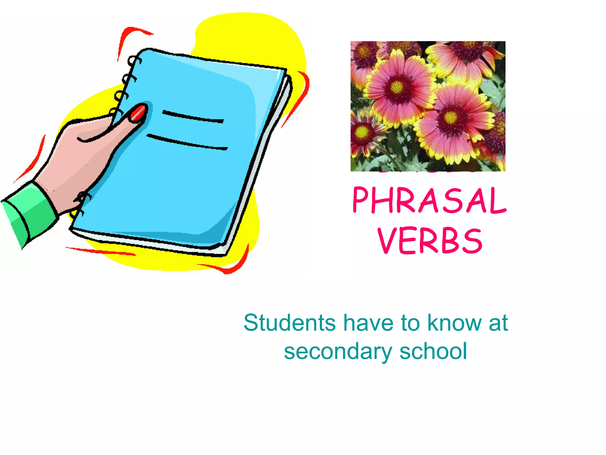 Basic phrasal verbs | PPT