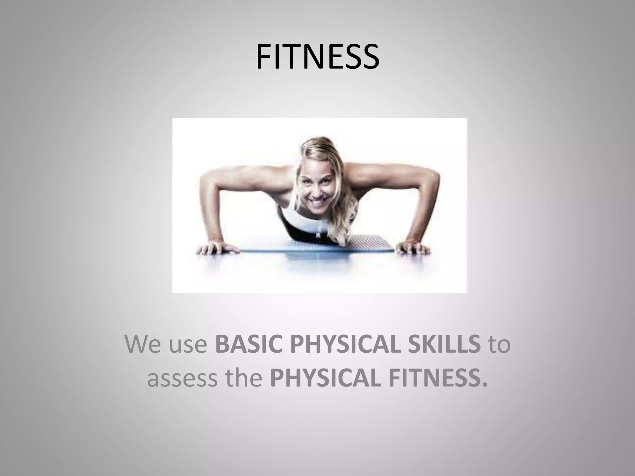 Basic physical skills | PPTX