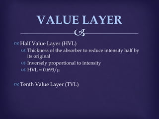 Radiation and interaction of radiation with matter | PPT