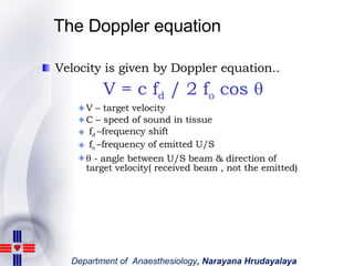 Basic Physics Of Transoesophageal Echocardiography For The Workshop2 | PPT