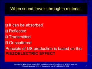 Basic physics of ultrasound | PPT