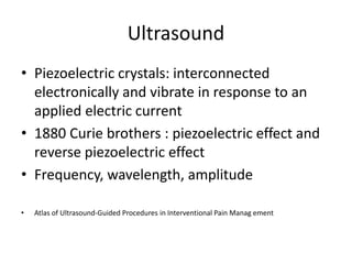 Basic physics of ultrasound imaging | PPTX