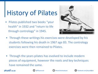 Basic Pilates Training for Sports and Massage Therapists | PPTX