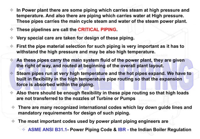 Basic piping engineering and arrangement | PPT