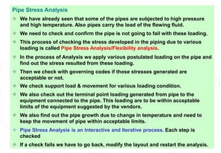 Basic piping engineering and arrangement | PPT
