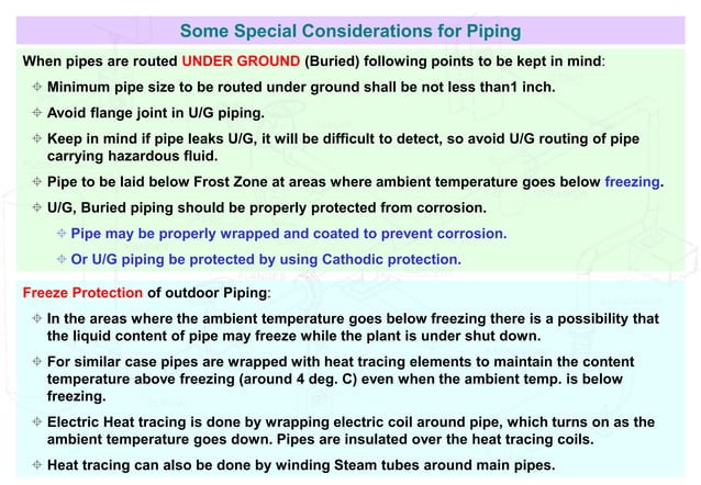 Basic piping engineering and arrangement | PPT