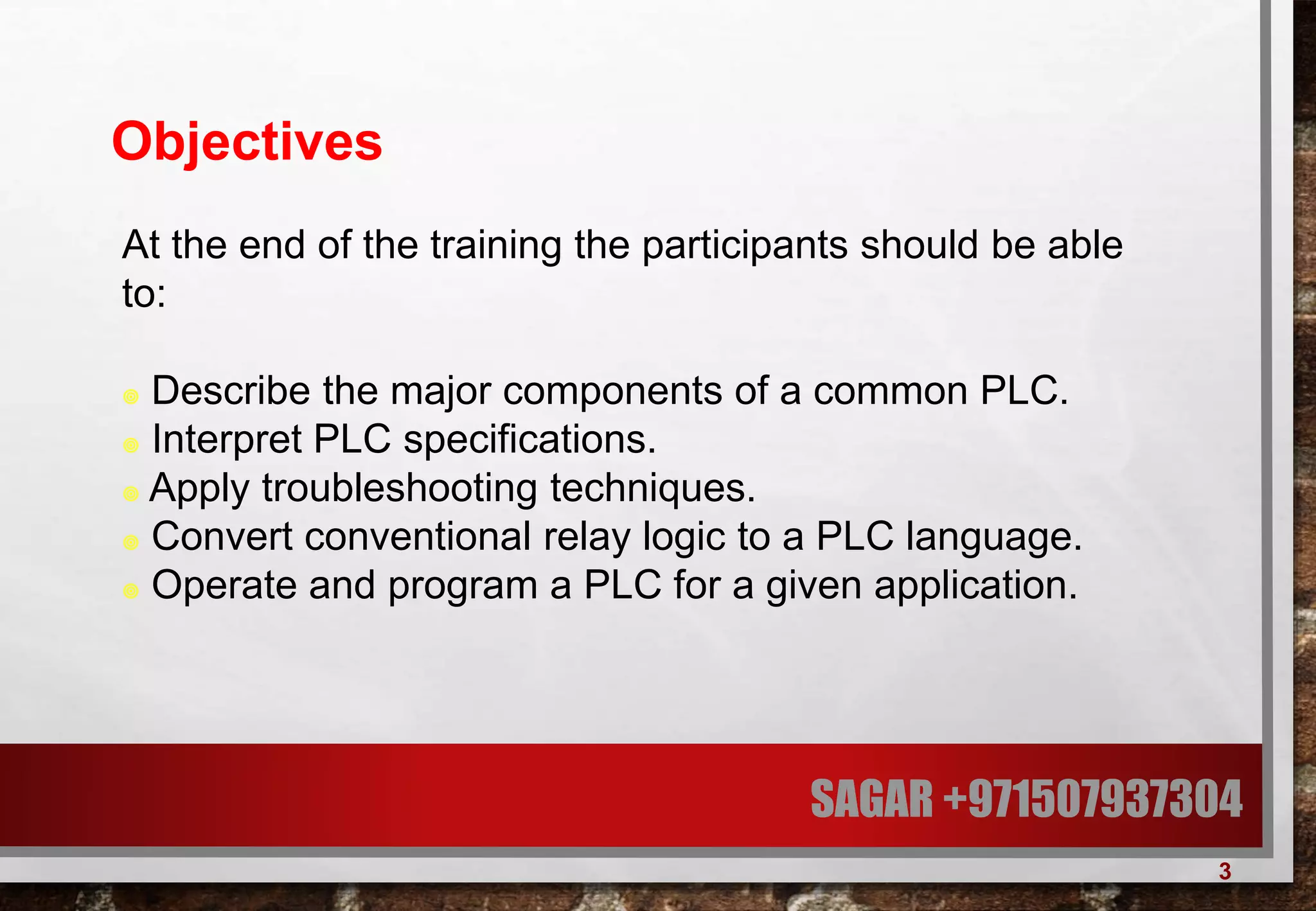 Basic plc - Training | PPT