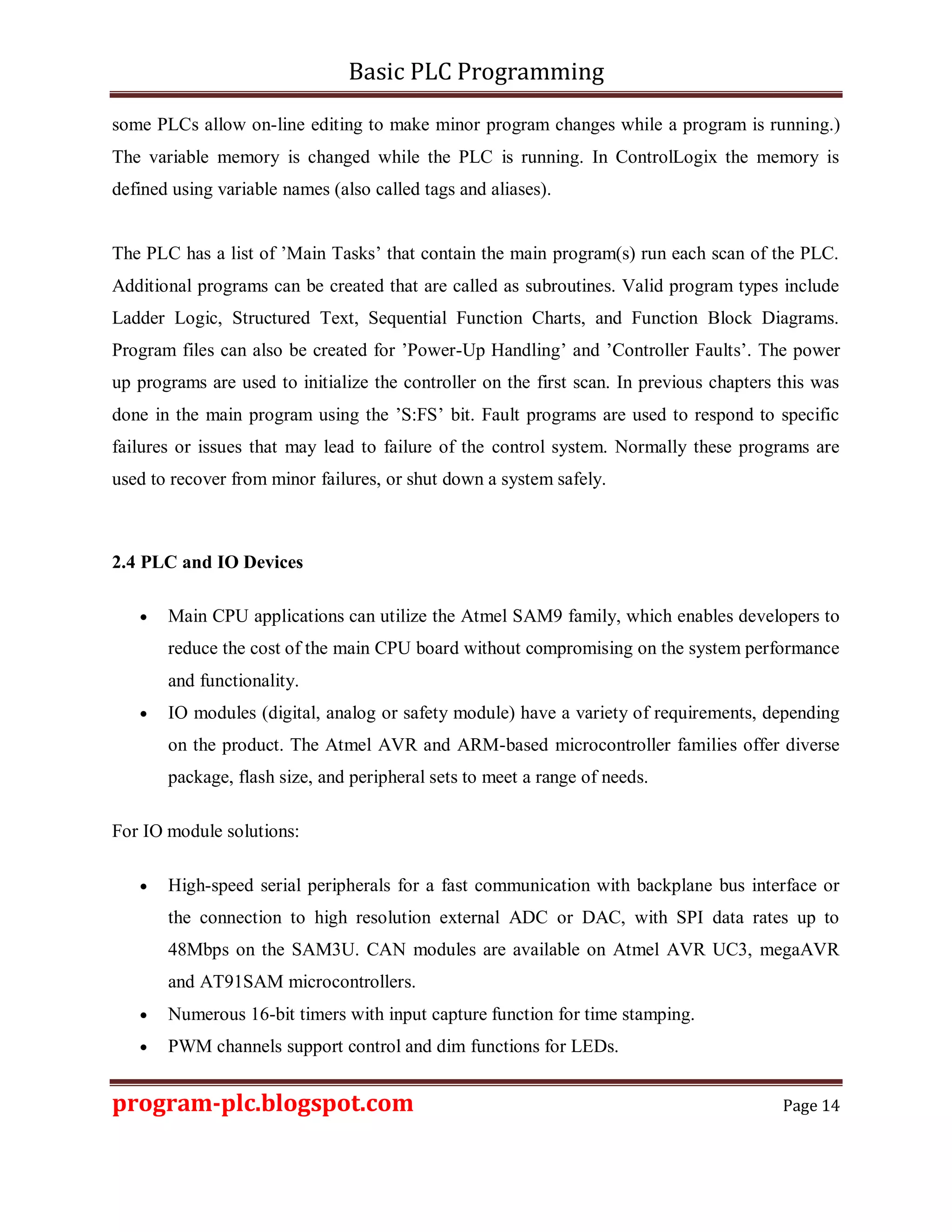 Basic PLC Programming program The Fundamental Knowledge of PLC.pdf