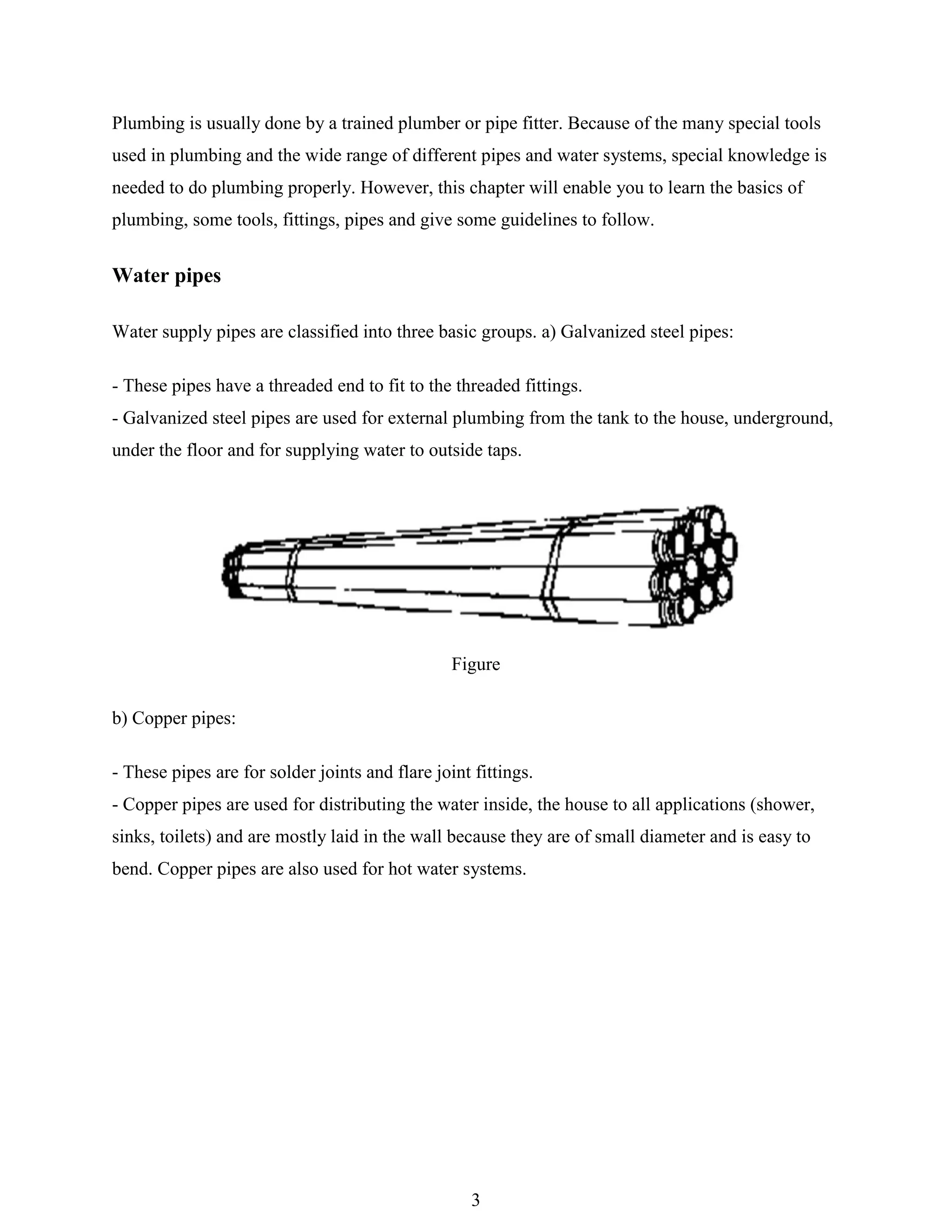 Basic plumbing manual | PDF