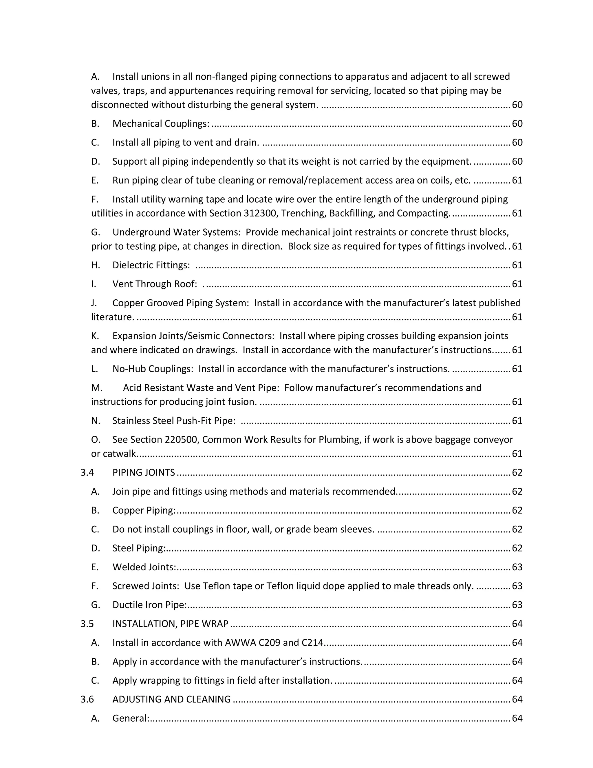 Basic plumbing manual | PDF