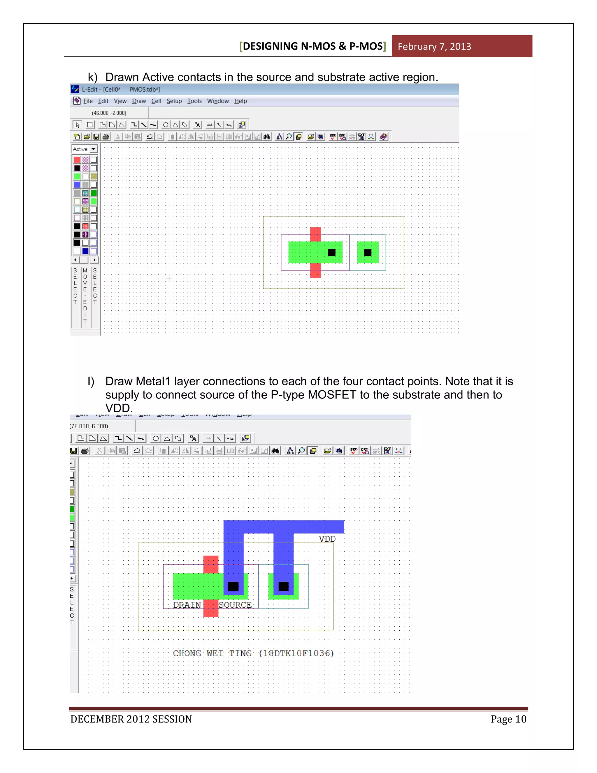 Basic pmos nmos_design | PDF