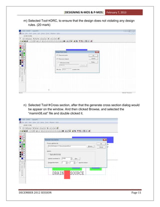 Basic pmos nmos_design | PDF