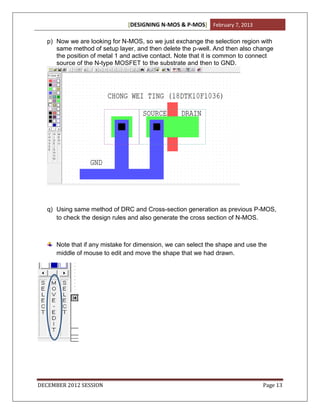 Basic pmos nmos_design | PDF