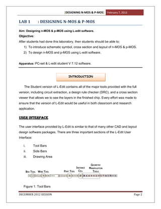 Basic pmos nmos_design | PDF