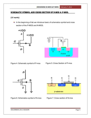 Basic pmos nmos_design | PDF