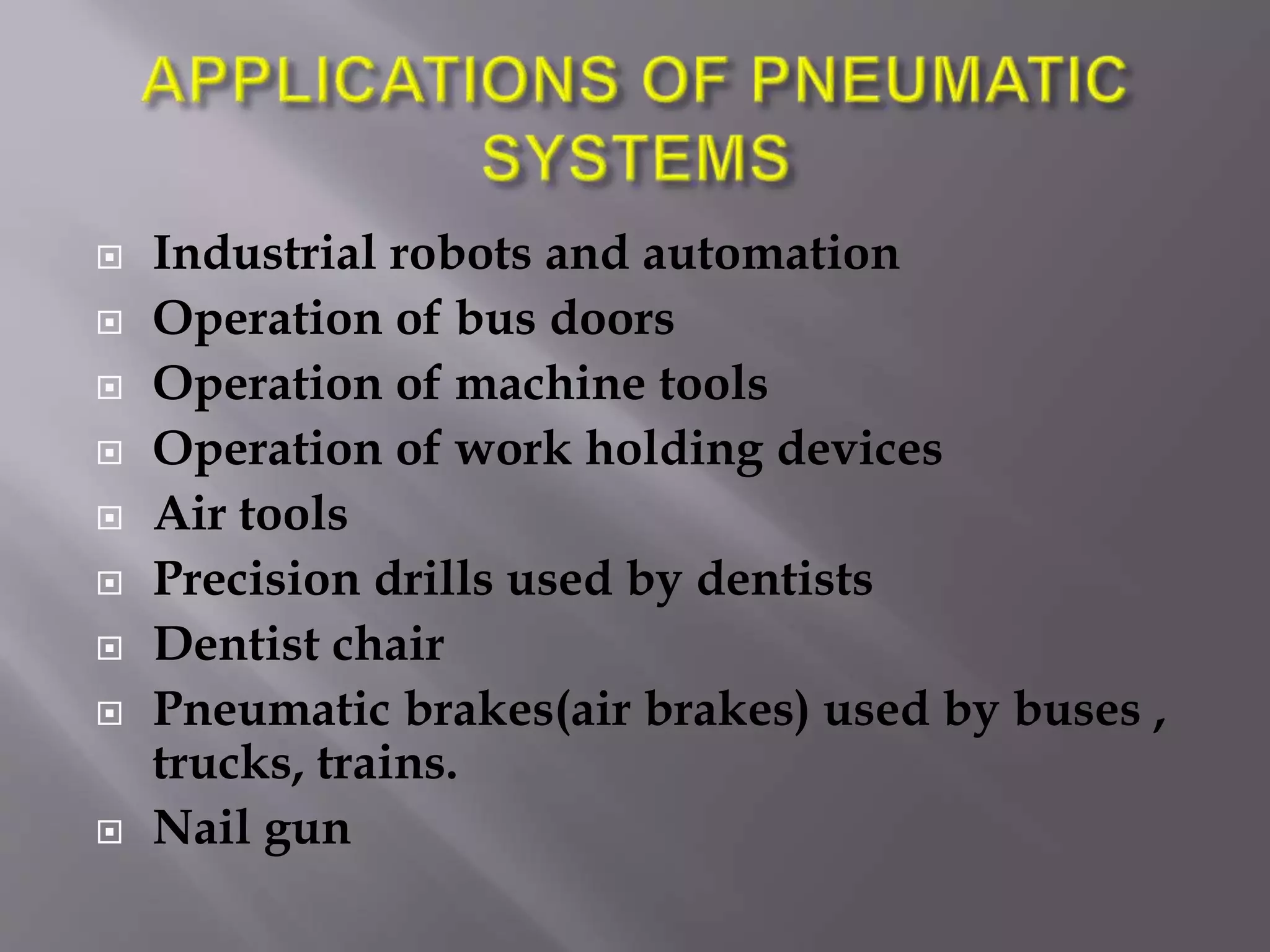 Basic pneumatics | PPTX